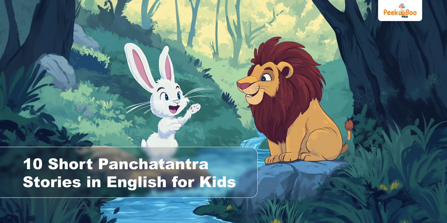 10 Short Panchatantra Stories in English for Kids | Bedtime Stories – Peekaaboo Kids