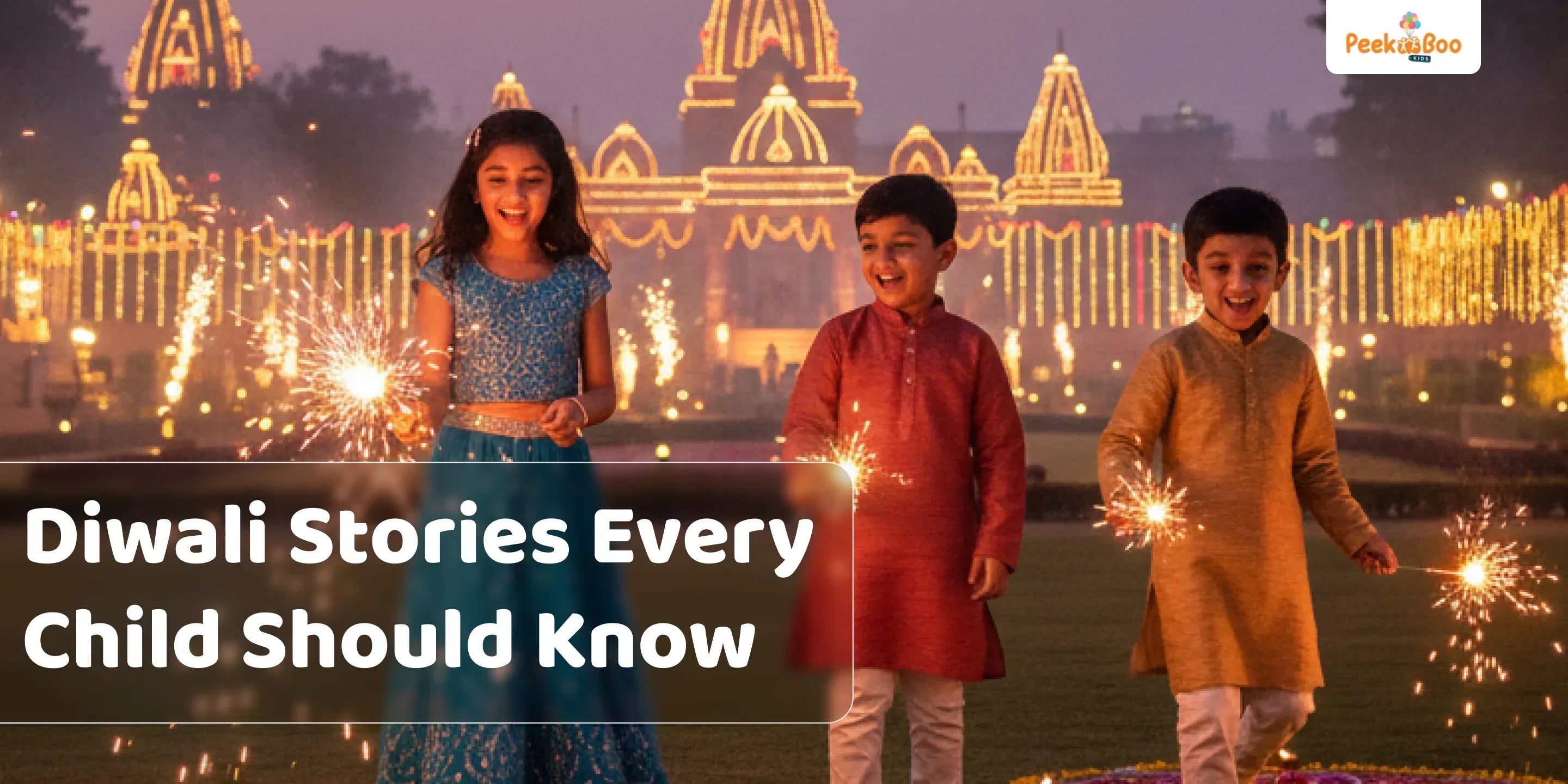 Diwali Story for Kids in English | Rama, Sita & Krishna Tales with ...