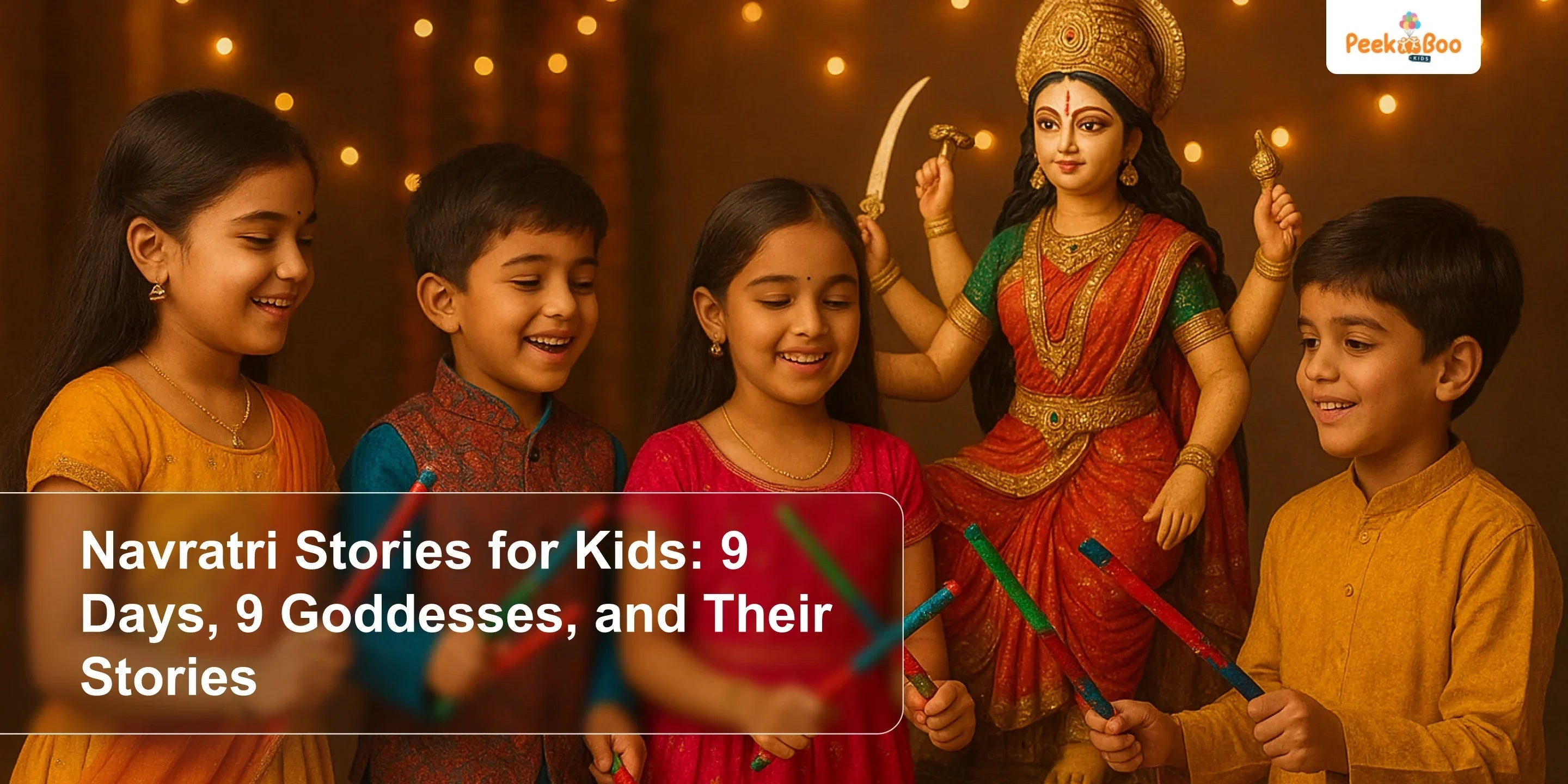 Navratri 2025 for Kids: Goddess Durga, 9 Forms, Stories & Outfits ...
